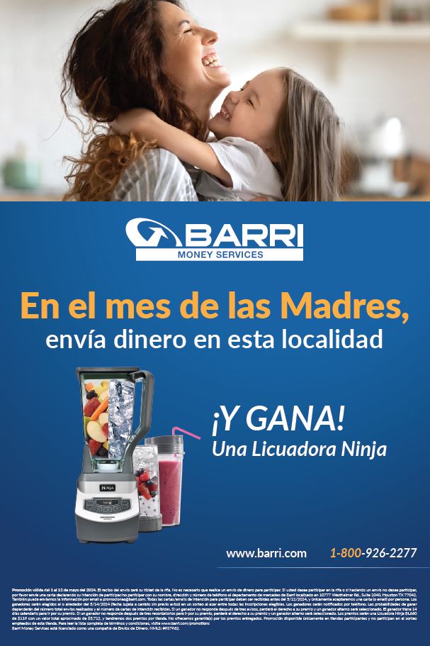 Barri Money Services | Envios de dinero, Cambio de Cheques, Recarga de ...